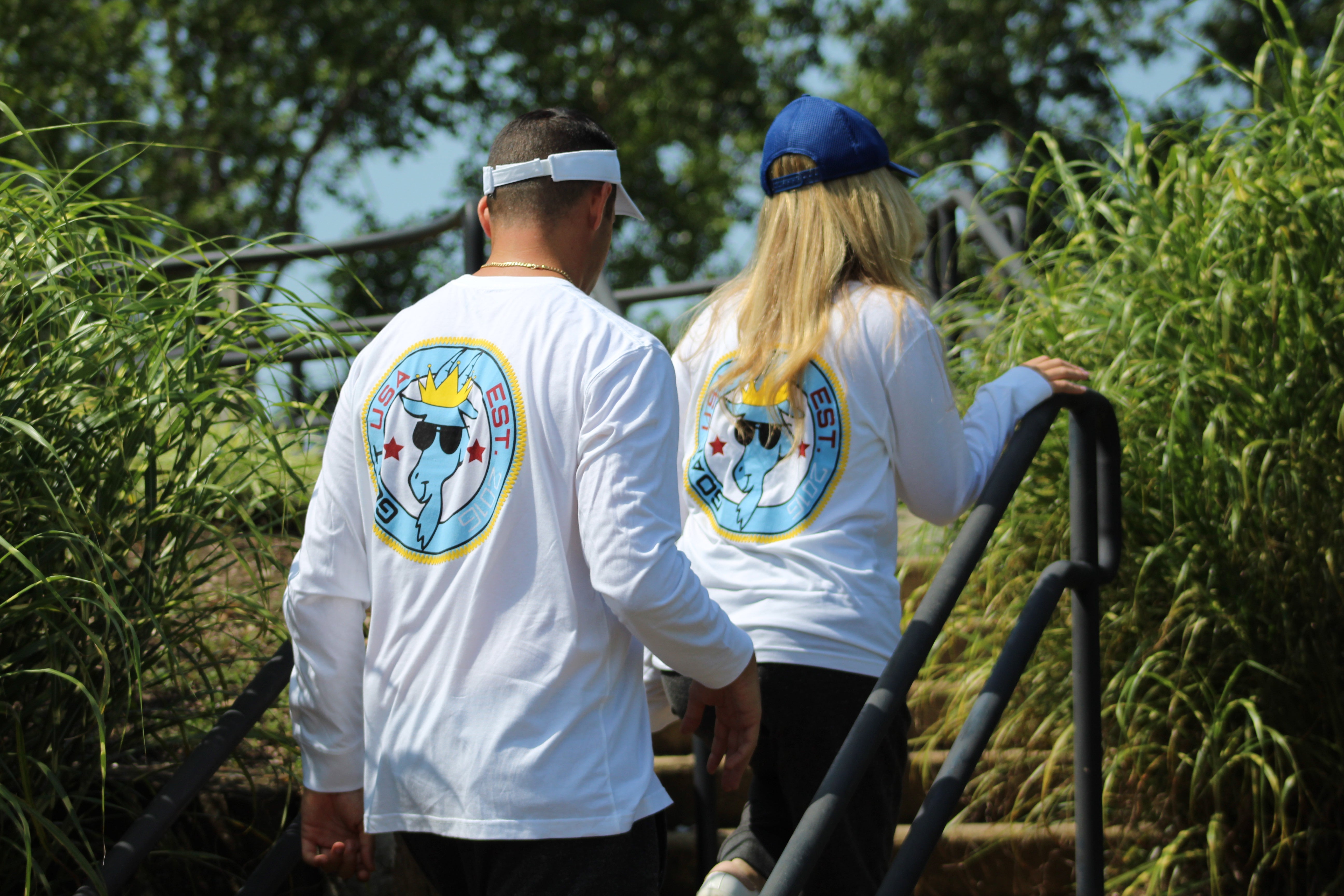 GOAT USA™ Long Sleeve Graphic T-Shirts